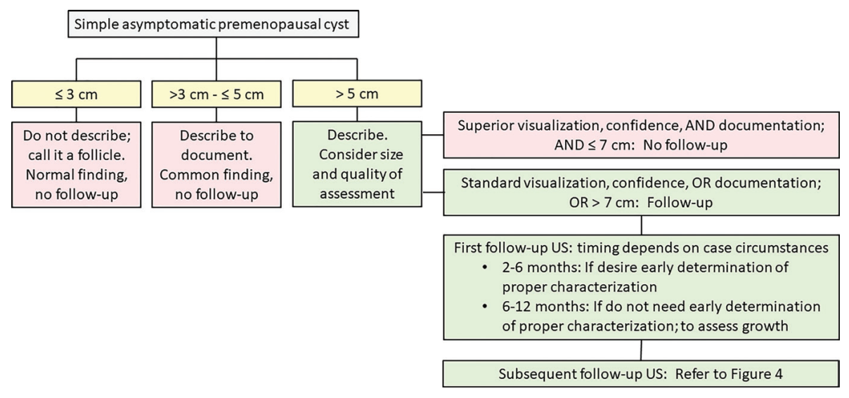 Adnexal/ Ovarian Incidentaloma Management: SRU and ACR Recommendations ...